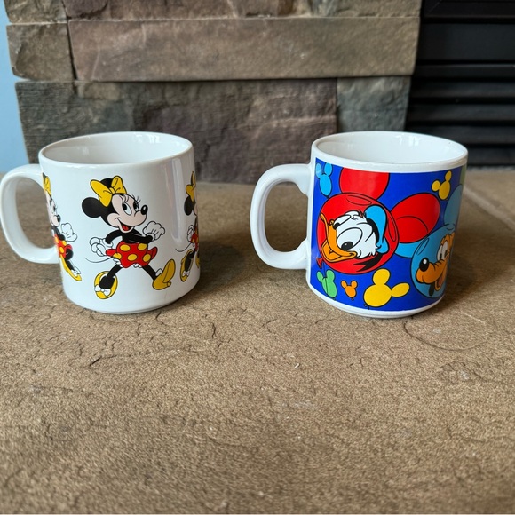 Disney | Kitchen | Vintage 99s Disney Coffee Mugs | Poshmark
